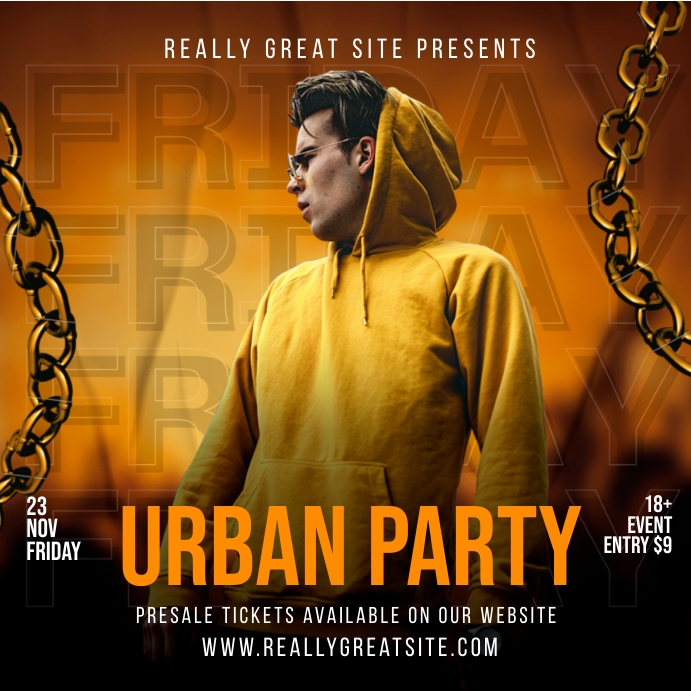 Urban Party Instagram Post Template | PosterMyWall
