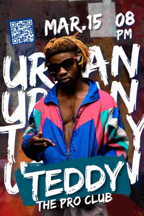 Urban Party Poster Video Template | PosterMyWall