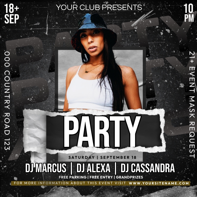 Urban Party Template | PosterMyWall