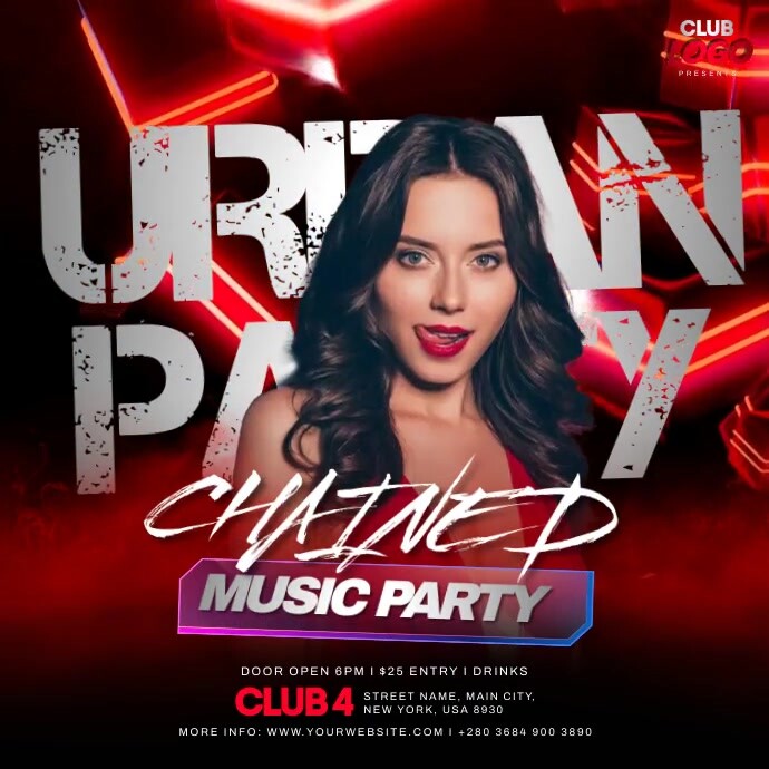 Plantilla de Urban Party Template | PosterMyWall