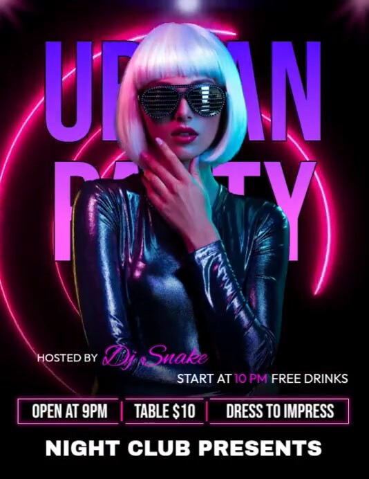 Urban Party Video Ads Template | PosterMyWall