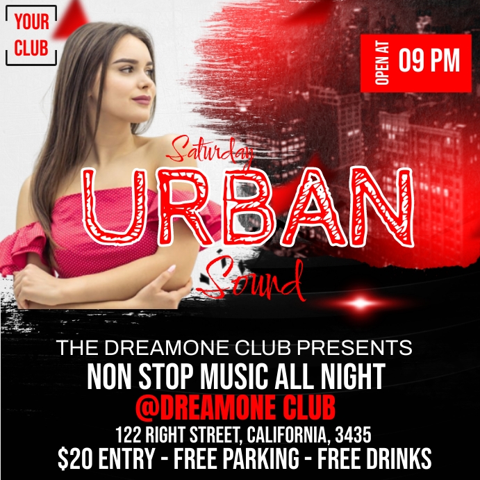 Plantilla de Urban Sound Ads | PosterMyWall