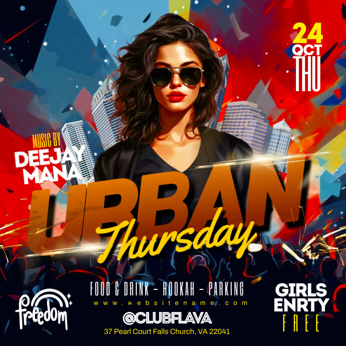 urban thursday Template | PosterMyWall