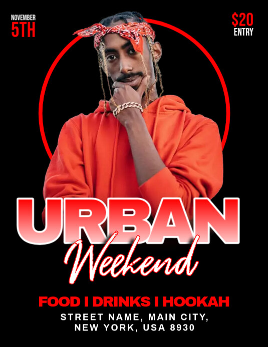 Urban Weekend Ads Template | PosterMyWall