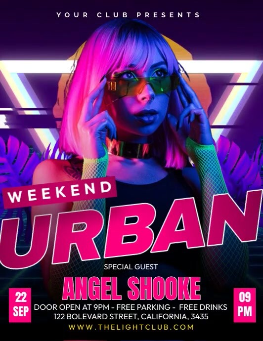 Urban Weekend Template | PosterMyWall