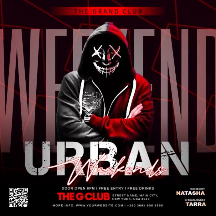 Urban Weekends Template | PosterMyWall