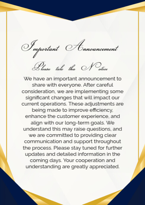 Urgent update Template | PosterMyWall