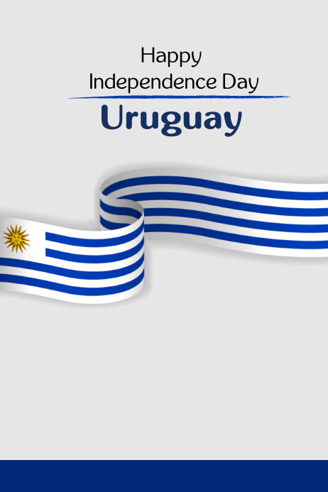 Copy of uruguay independence day | PosterMyWall