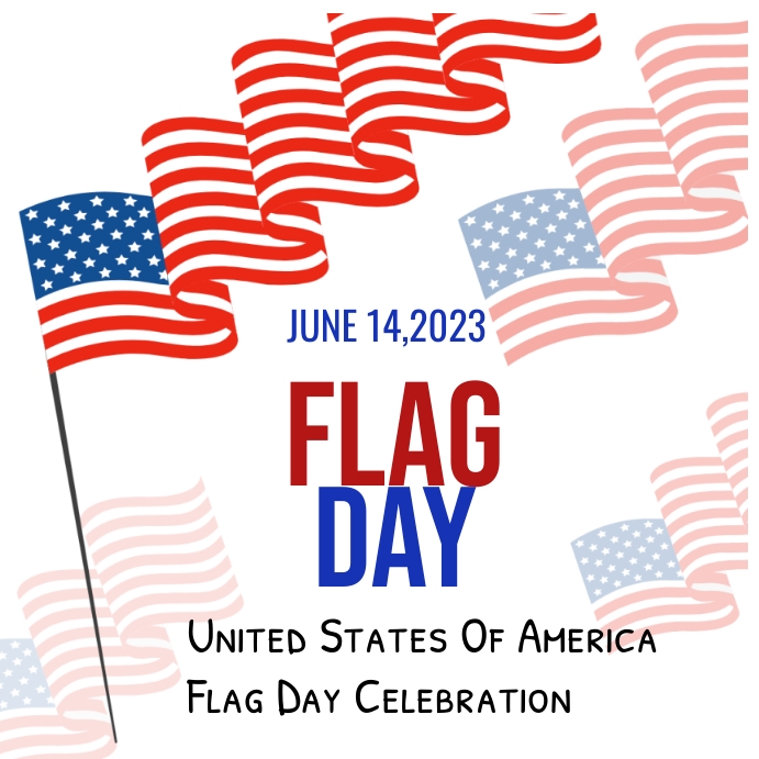 Plantilla de US flag day Instagram post | PosterMyWall