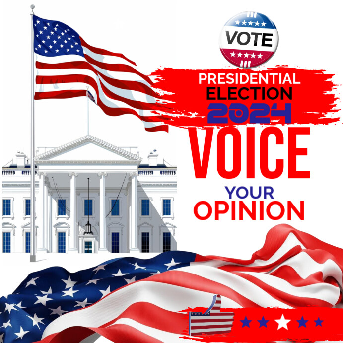 Us General Election Day Instagram Post Template | PosterMyWall