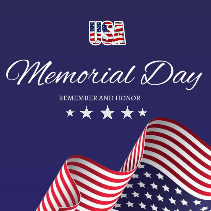 US memorial day flyer Template | PosterMyWall