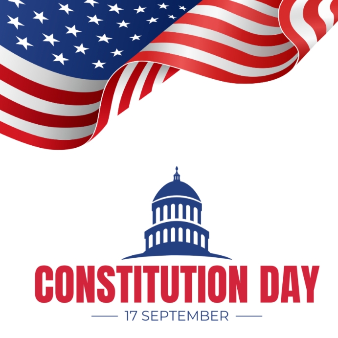 USA Constitution day Template | PosterMyWall