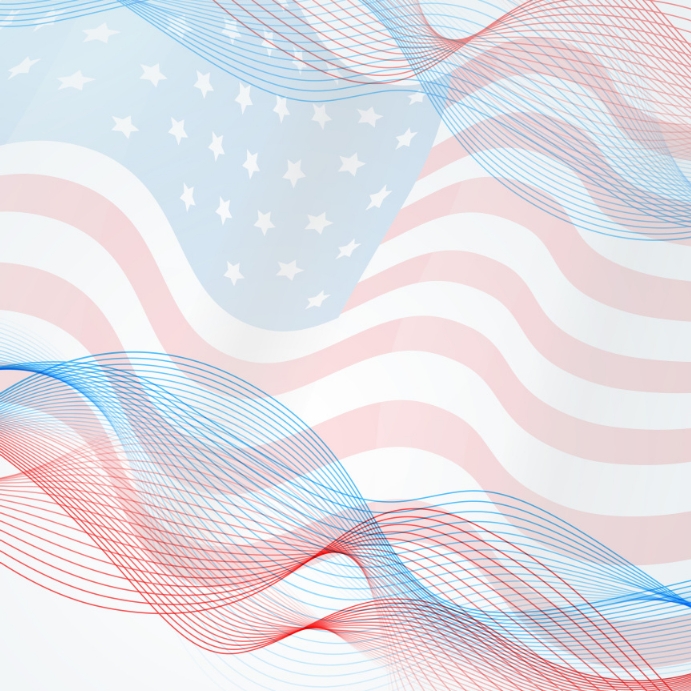 USA flag background poster Template | PosterMyWall