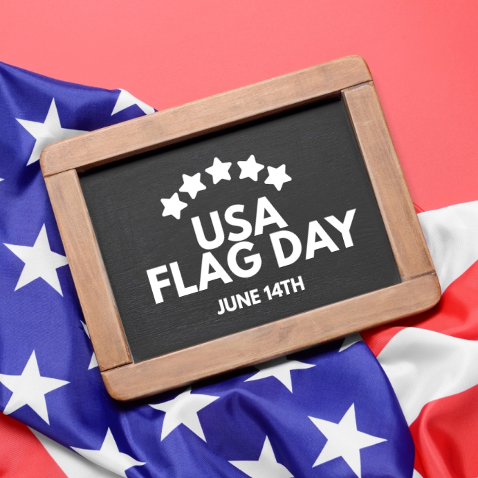 USA Flag day Template | PosterMyWall