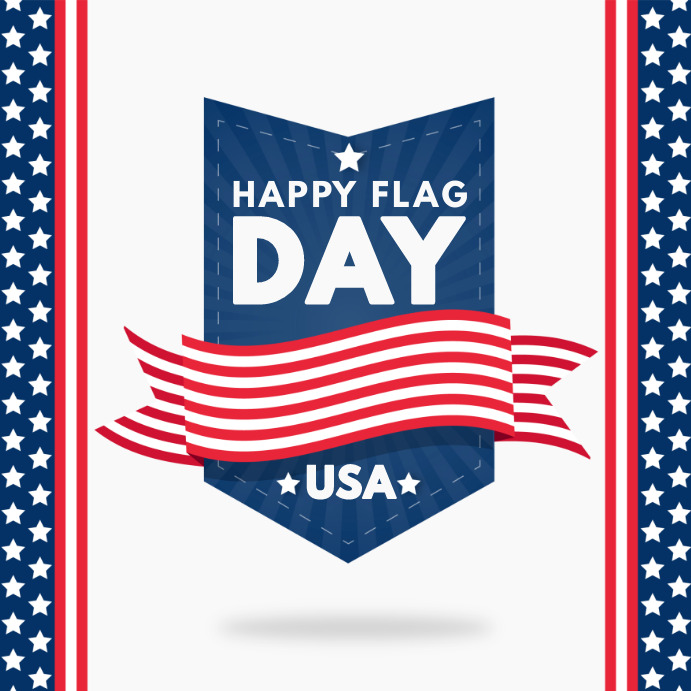 USA FLAG DAY Template | PosterMyWall