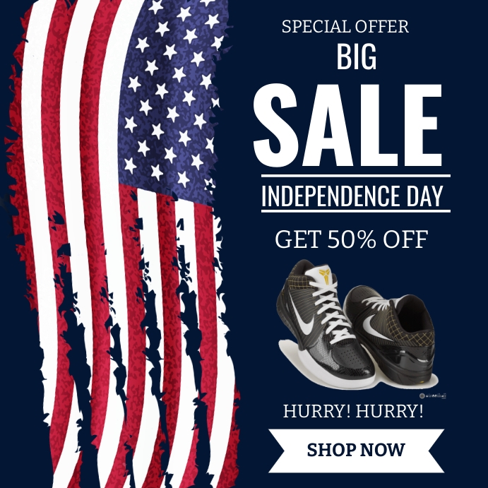 USA INDEPENDENCE DAY Template | PosterMyWall