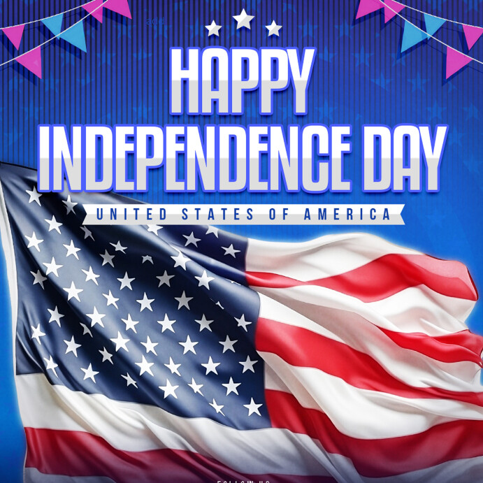 Modèle USA Independence day | PosterMyWall