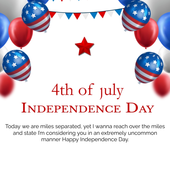 USA INDEPENDENCE DAY Template | PosterMyWall