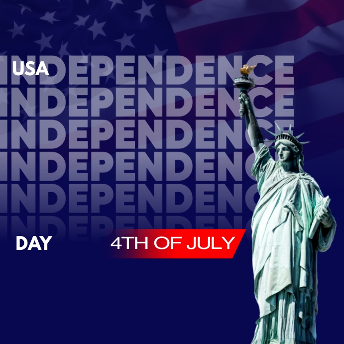 Usa Independence Day Instagram Template | PosterMyWall
