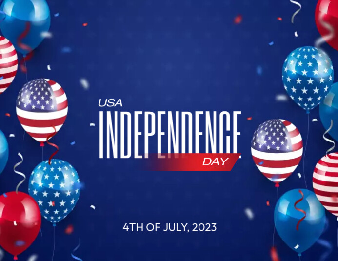 Usa Independence Day postcard Template | PosterMyWall