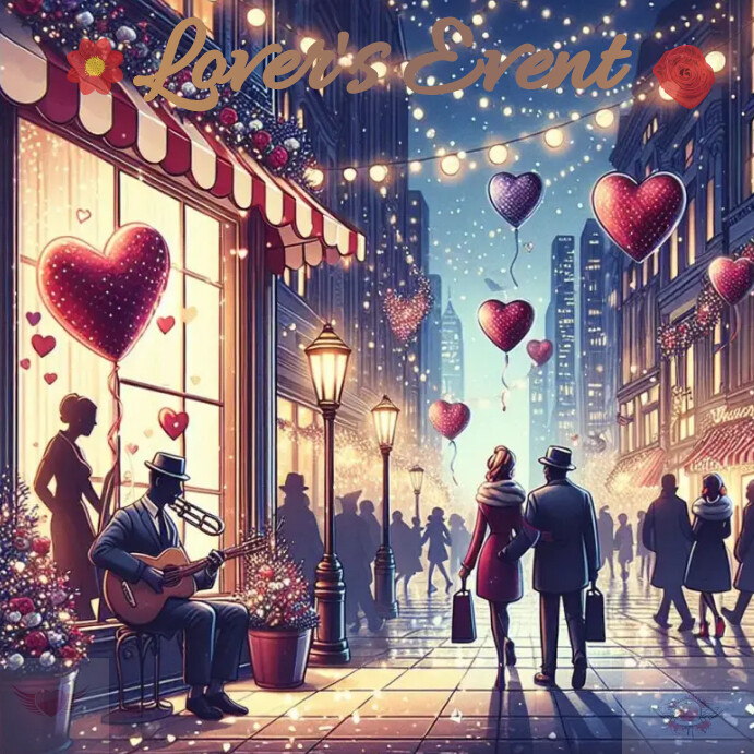 USA Lover's Day Celebration Template | PosterMyWall