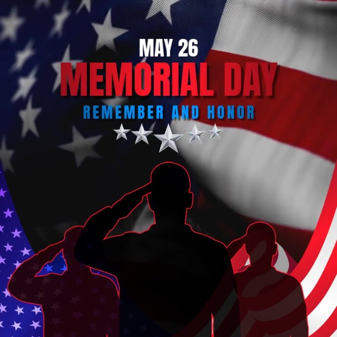 Usa Memorial Day Instagram Post Template | PosterMyWall