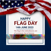 USA National Flag Day Template | PosterMyWall