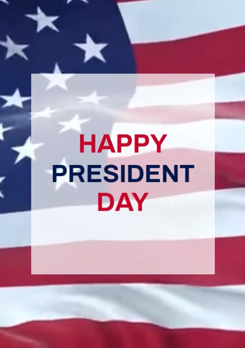 USA President Day Video Template | PosterMyWall