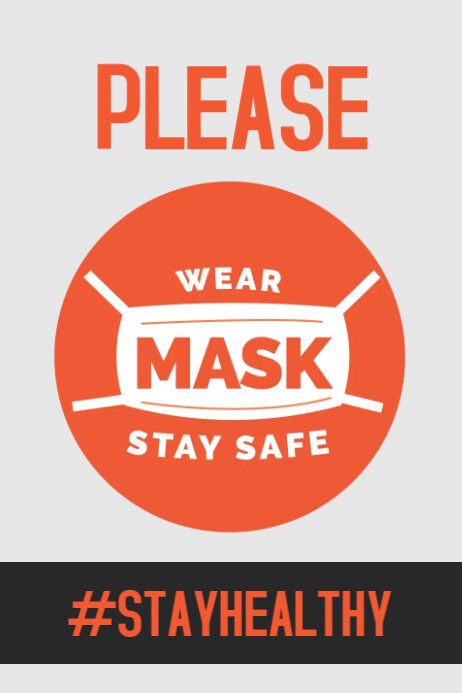 USE MASK Template | PosterMyWall