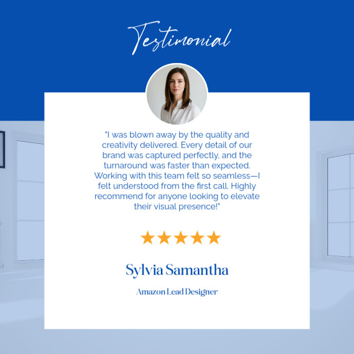 User Review Design Template | PosterMyWall