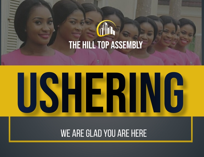 USHERING Template | PosterMyWall