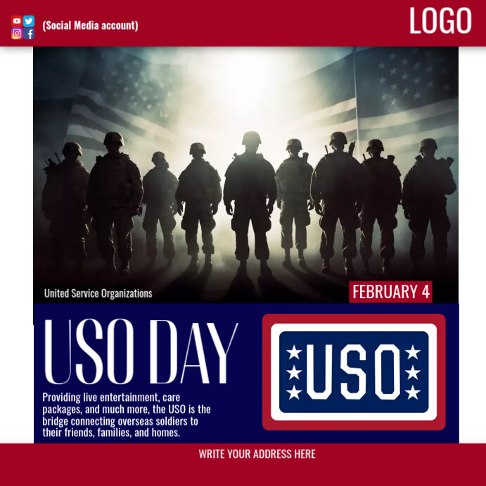 uso day Template | PosterMyWall