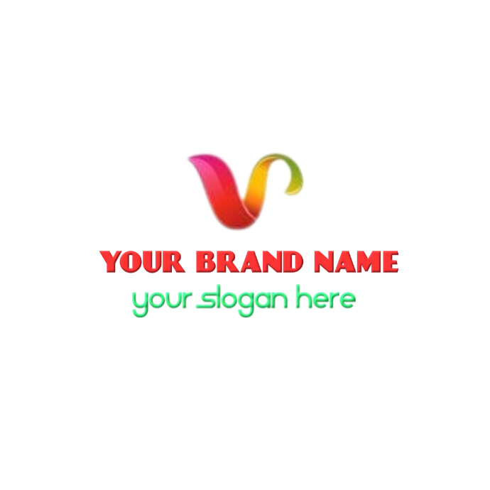 V Logo Template | PosterMyWall