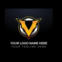 V BRAND LOGO Template | PosterMyWall