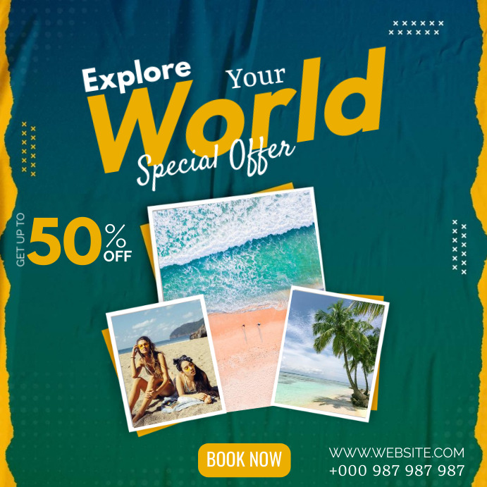 vacation ads Template | PosterMyWall