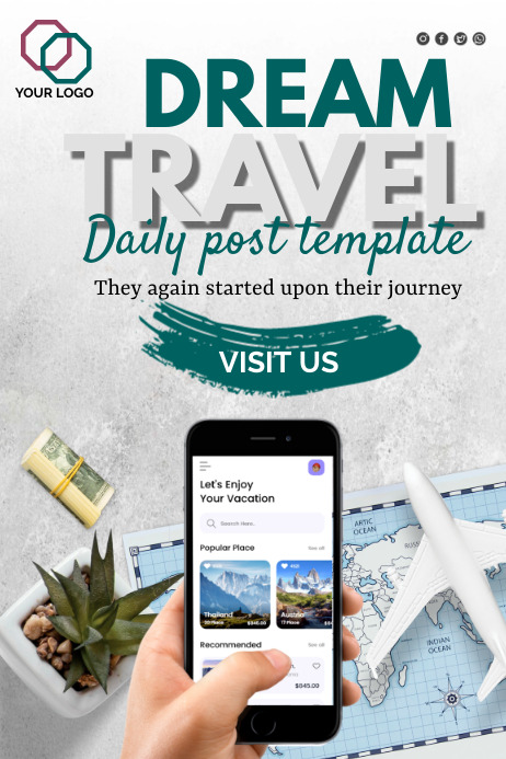 vacation ads Template | PosterMyWall