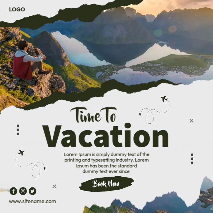 Vacation Ads Template | PosterMyWall