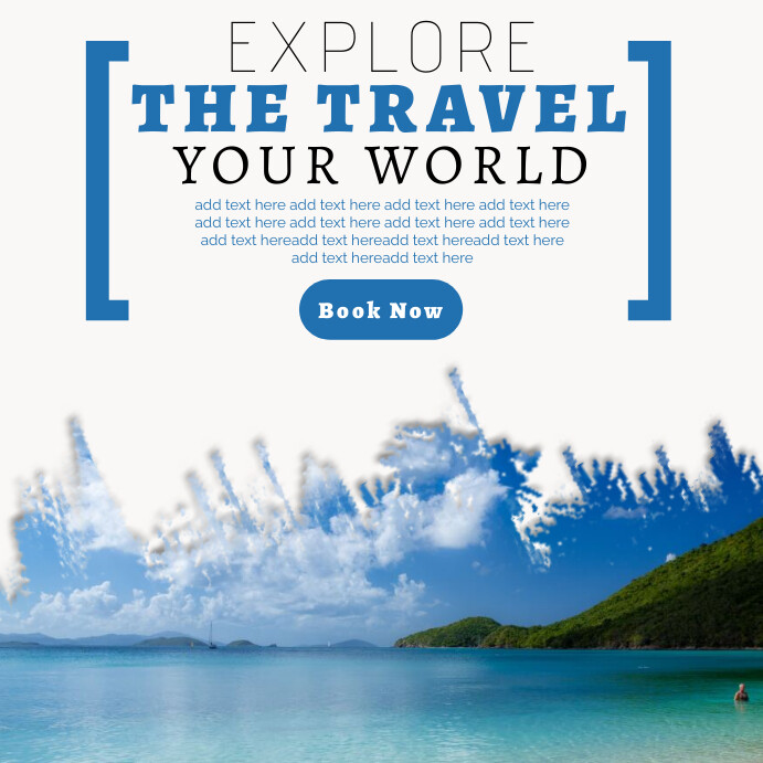 vacation ads poster Template | PosterMyWall