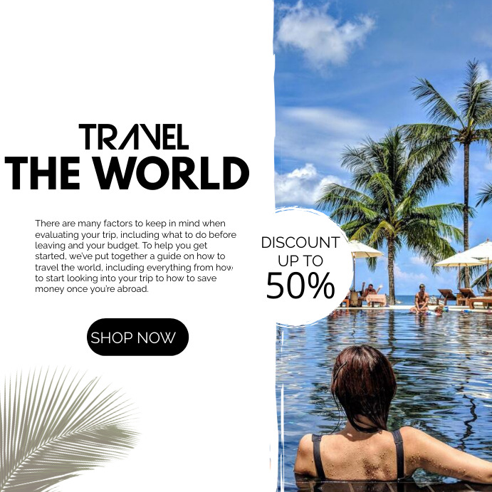 Copy of vacation and trip ads | PosterMyWall