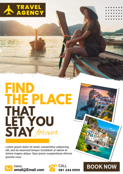 Vacation Flyer Template | PosterMyWall