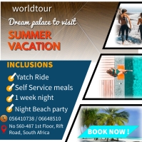Summer Vacation Poster Template | PosterMyWall