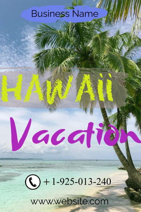 Vacation Poster Template | PosterMyWall