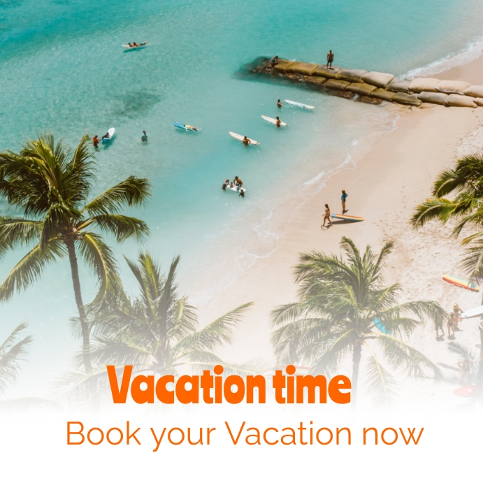 Copy of Vacation time | PosterMyWall