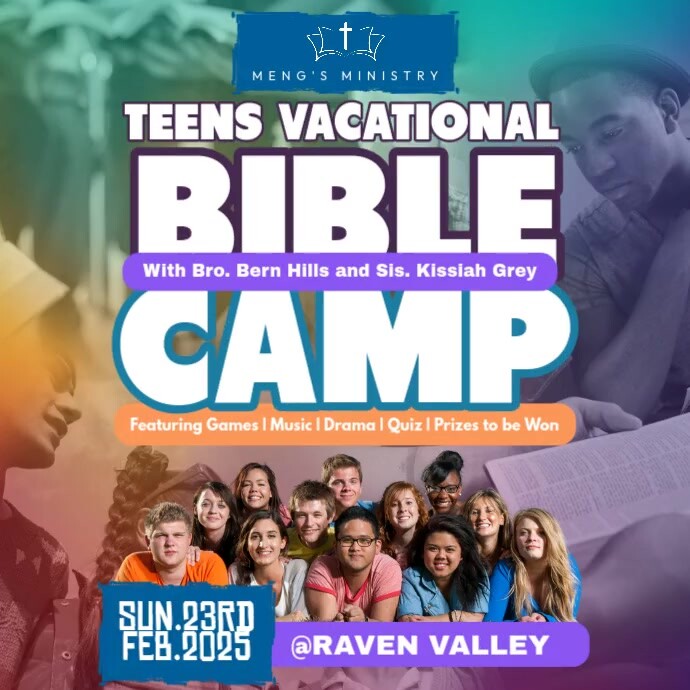 Copy of Vacational Bible Camp | PosterMyWall
