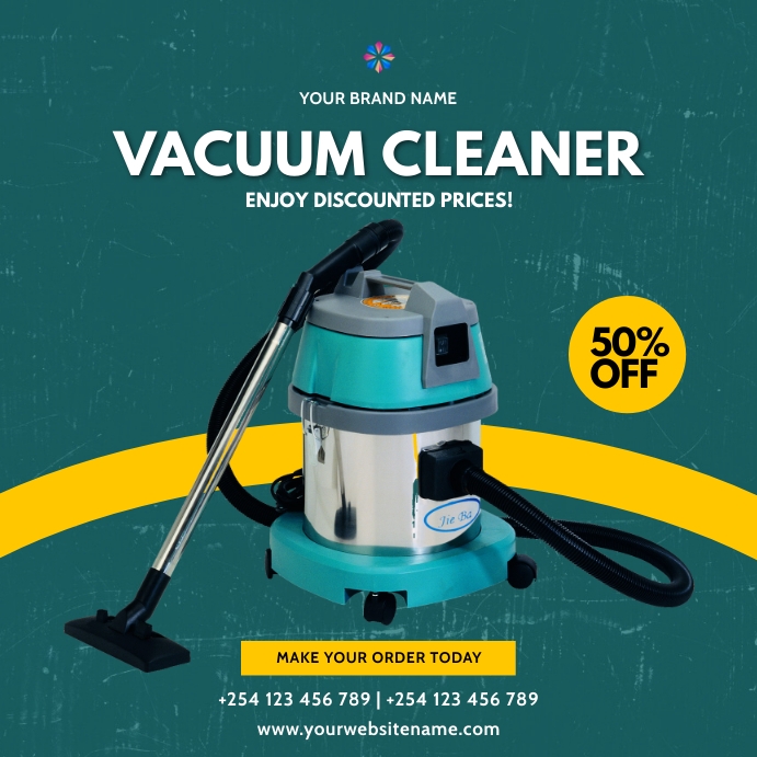 Copy of vacuum cleaner electronics gadgets sale flyer | PosterMyWall