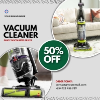 vacuum cleaner electronics gadgets sale flyer Template | PosterMyWall