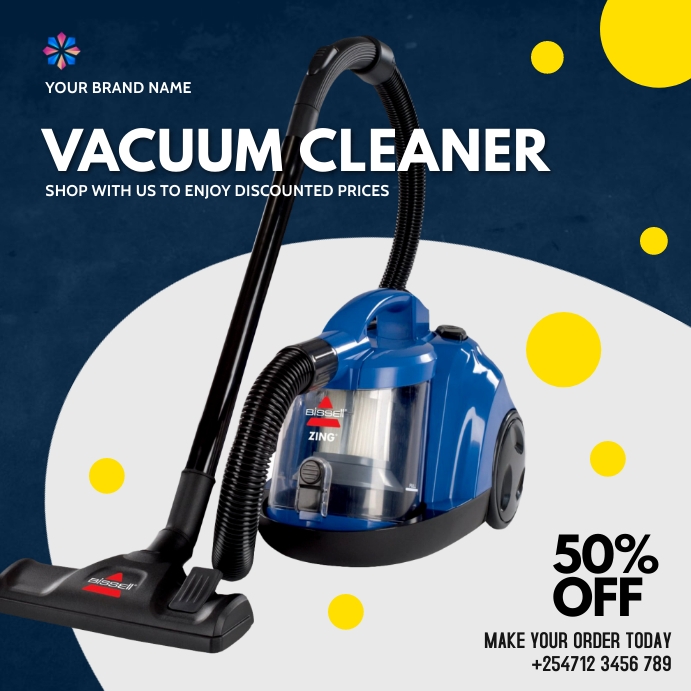Copy of vacuum cleaner electronics gadgets sale flyer | PosterMyWall