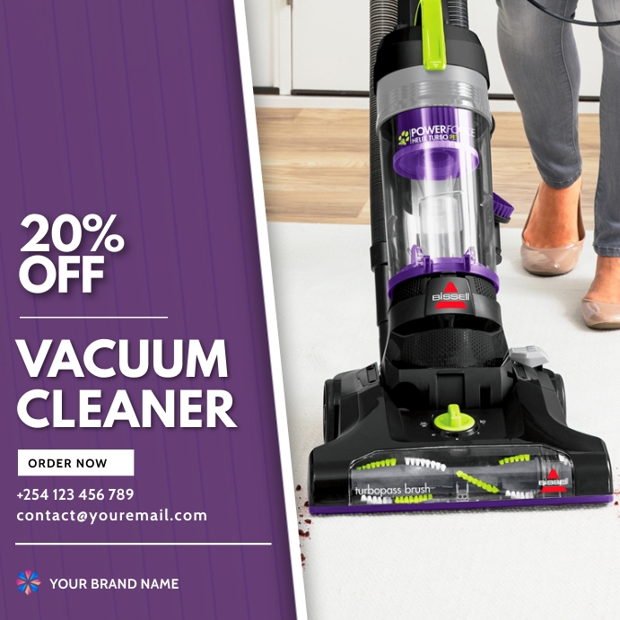vacuum cleaner electronics gadgets sale flyer Template | PosterMyWall