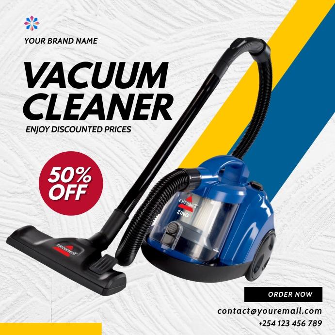 Copy of vacuum cleaner electronics gadgets sale flyer | PosterMyWall