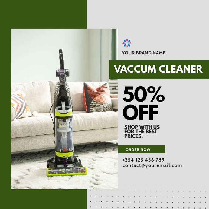Copy of vacuum cleaner electronics gadgets sale flyer | PosterMyWall